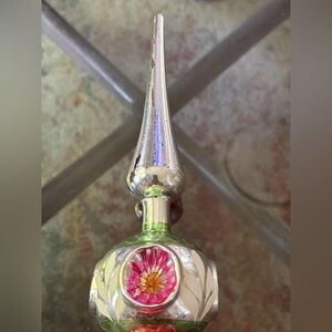 Holiday | Vintage Red And Green Christmas Tree Topper | Poshmark